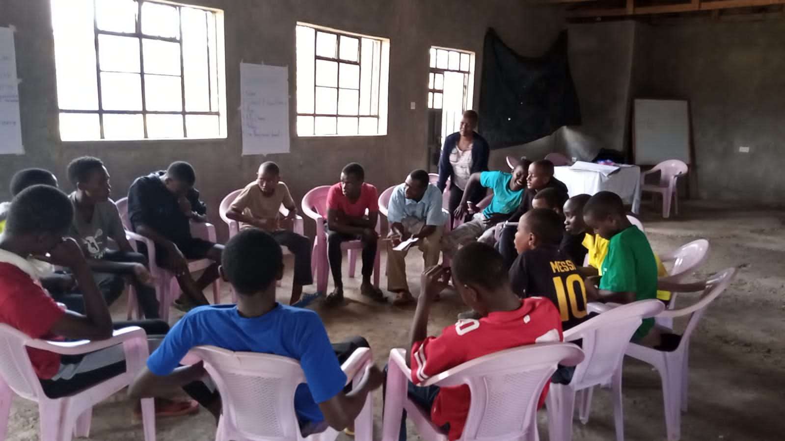AHAPPY training of Learners at Ruiru staff prisons College Nairobi - AJAN