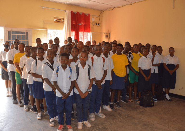 Students from Groupe Scolaire Kagugu Display Self-awareness Value ...