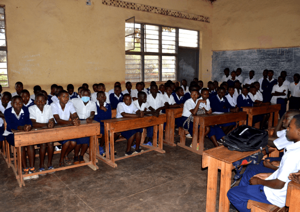 Gratitude from the students of Groupe Scolaire Nduba for the AHAPPY ...