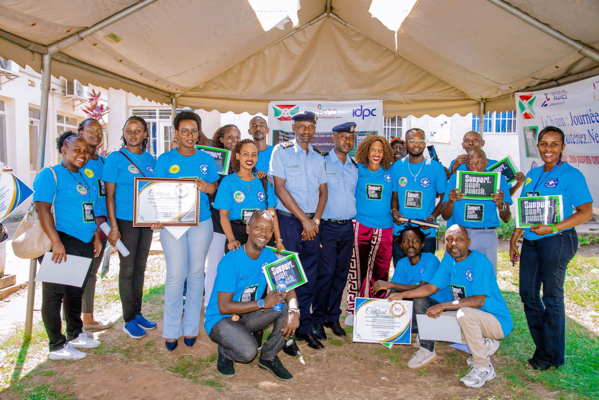 Celebration of the Global Day of Action to fight against drug abuse and ...