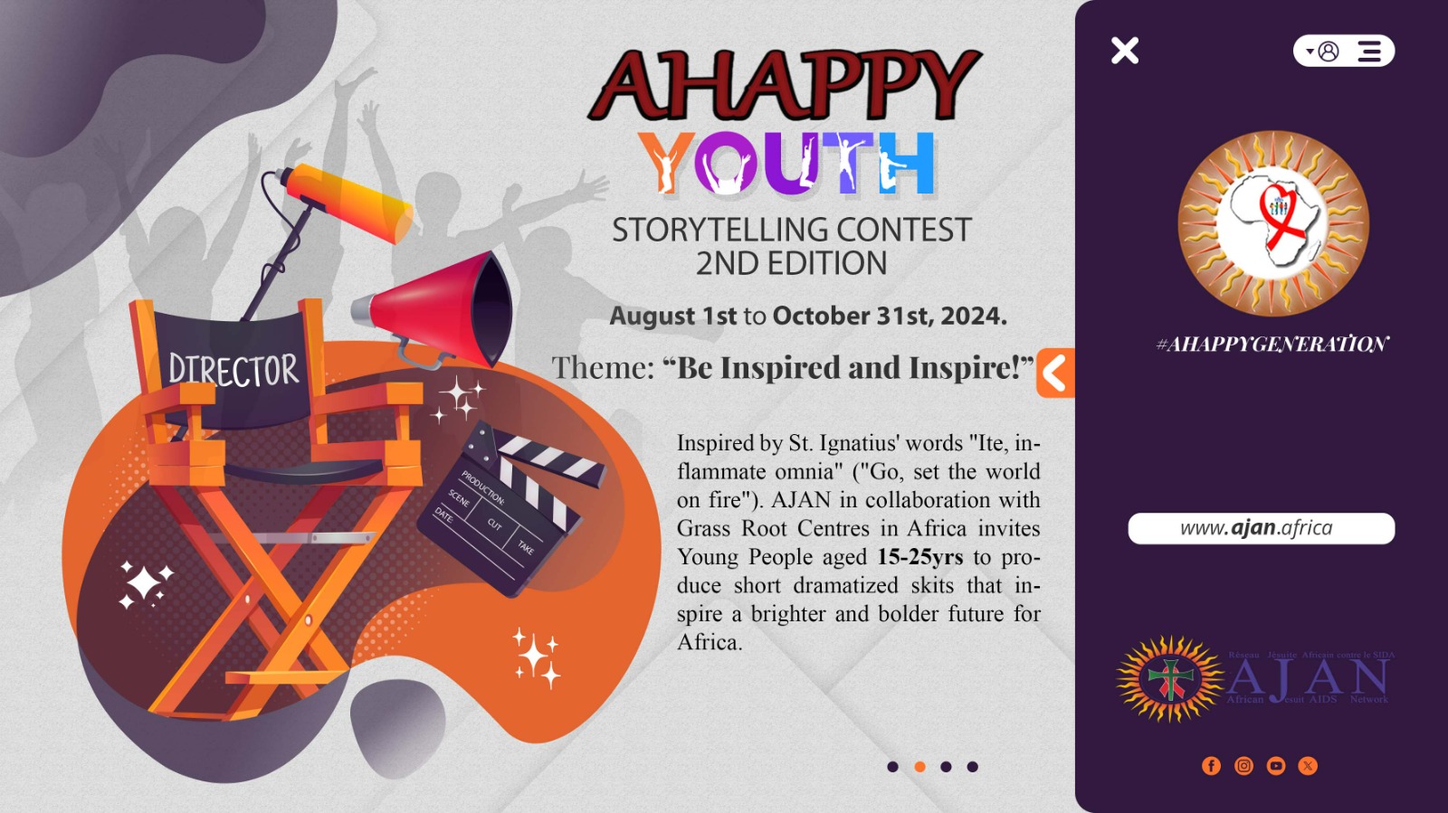 AHAPPY Youth Storytelling Contest 2024 - AJAN