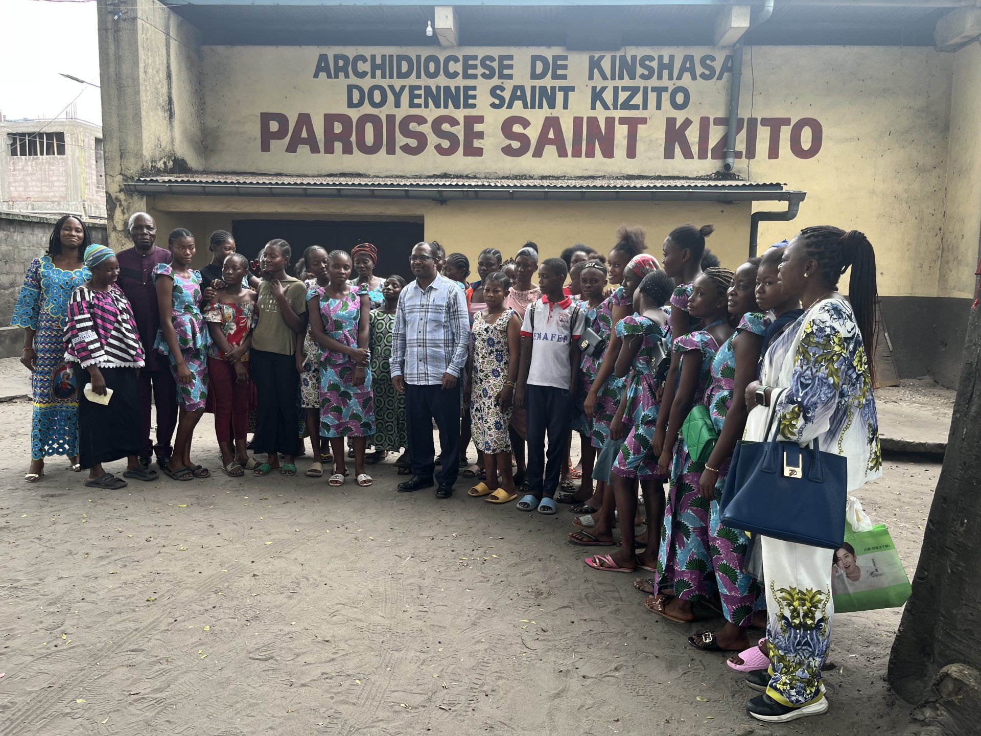 Visit to St. Ignatius Center in Kingabwa, St. Kizito Parish, Kinshasa ...