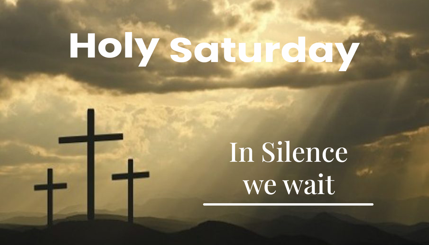 Reflection on the Biblical Readings for Holy Saturday (April 4, 2025 ...